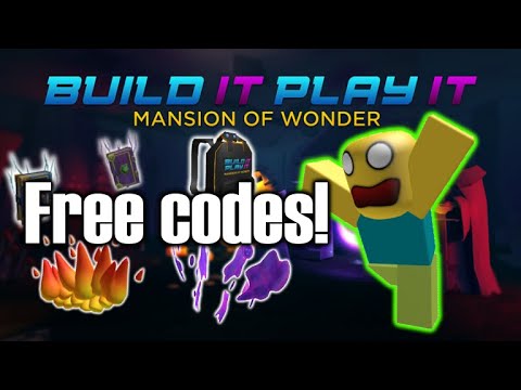 MANSION OF WONDER CODES (4 FREE ITEMS) | ROBLOX - YouTube