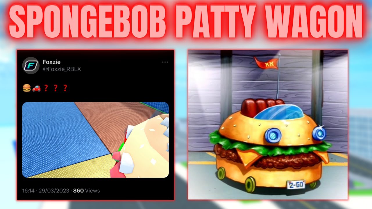 SPONGEBOB PATTY WAGON Is CONFIRMED To Be REAL! - YouTube