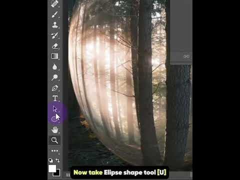 How to make crystal ball effect using Adobe Photoshop part 01 # ...