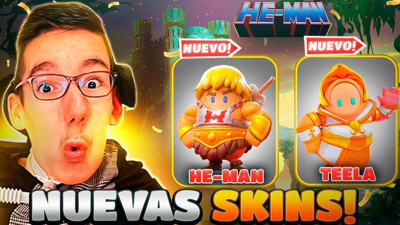 👀 FALL GUYS X HE-MAN *NUEVAS SKINS*😊 - YouTube