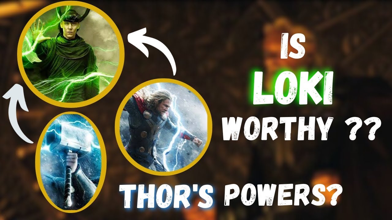 Is LOKI Worthy For Lifting THOR'S Hammer - YouTube