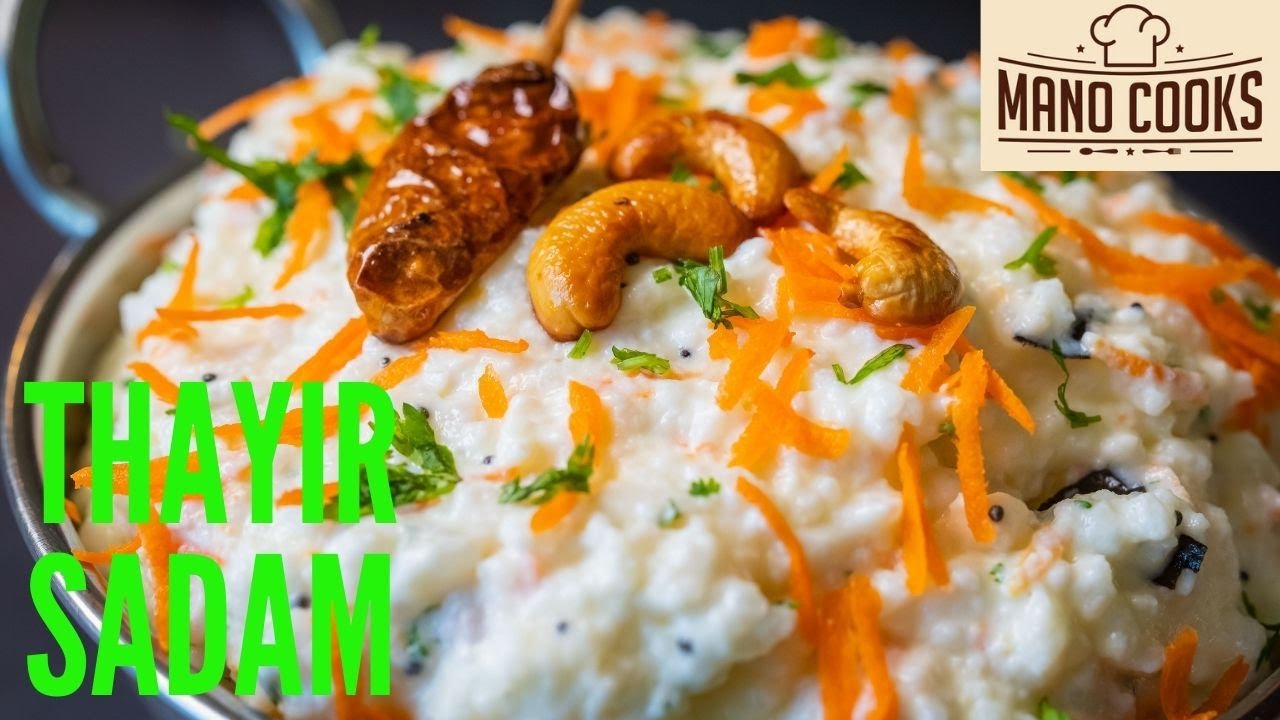 CREAMY Thayir Sadam recipe |Best DADDOJANAM Recipe | HOTEL STYLE CURD ...