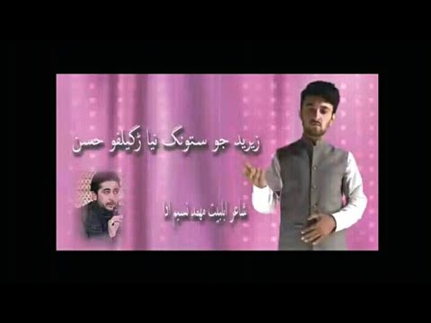 new balti Qasida imam husain (zaheer ali baltistani) - YouTube