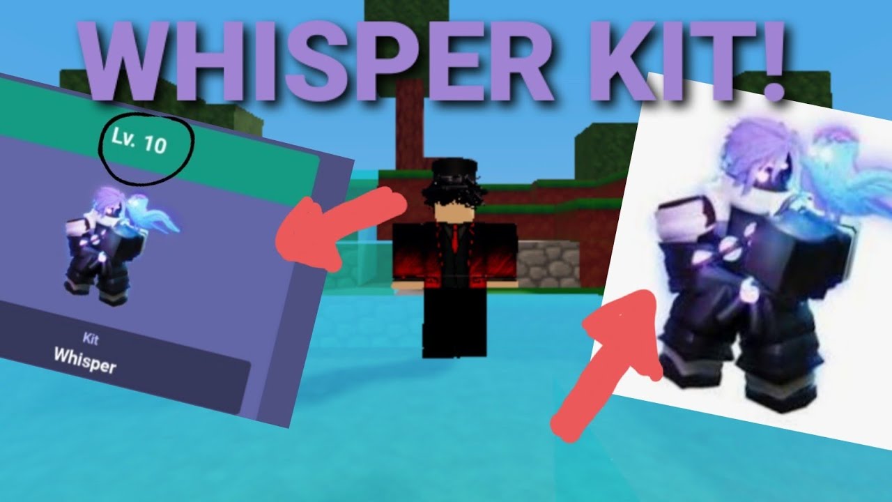 GETTING THE NEW WHISPER KIT IN ROBLOX BEDWARS! - YouTube