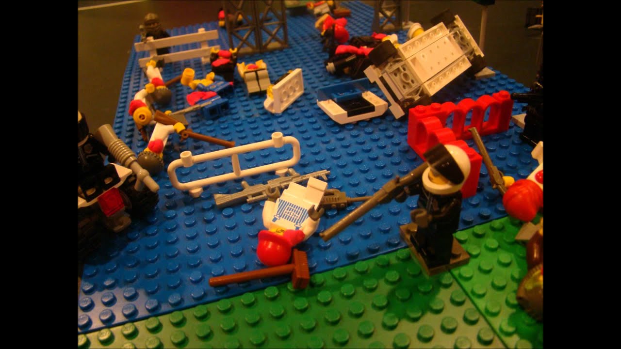 Lego: Burning City pt.2 the Streets - YouTube