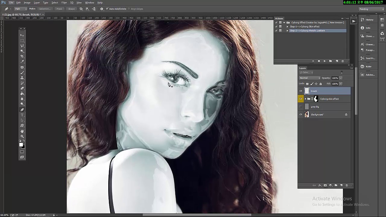 Cyborg Maker PS Action New Version - YouTube