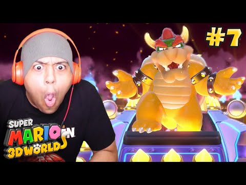 I DON'T REMEMBER BOWSER BEING THIS HARD!! PAUSE! [SUPER MARIO 3D WORLD] [#07]