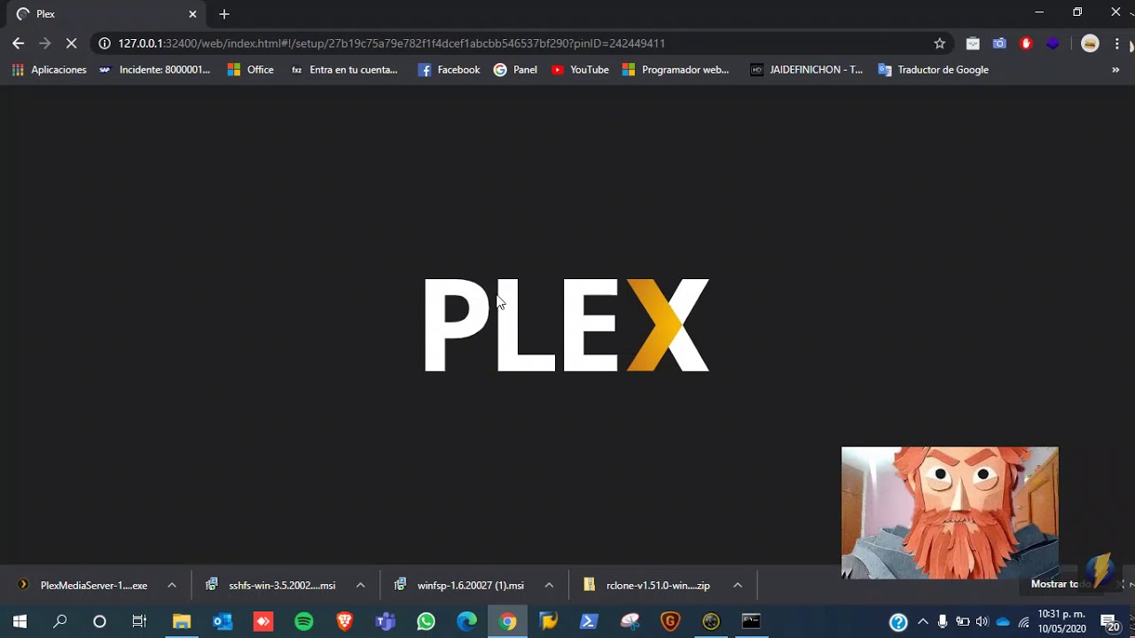 Tutorial Montar Gdrive en windows 10 con Rclone para Plex 2021 - YouTube