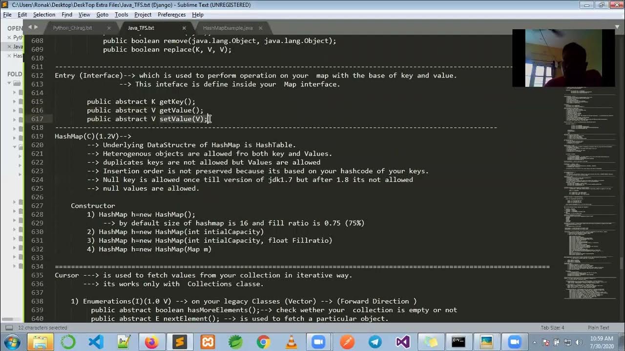 Core Java - 30 . Iterator in HashMap for Collection - YouTube