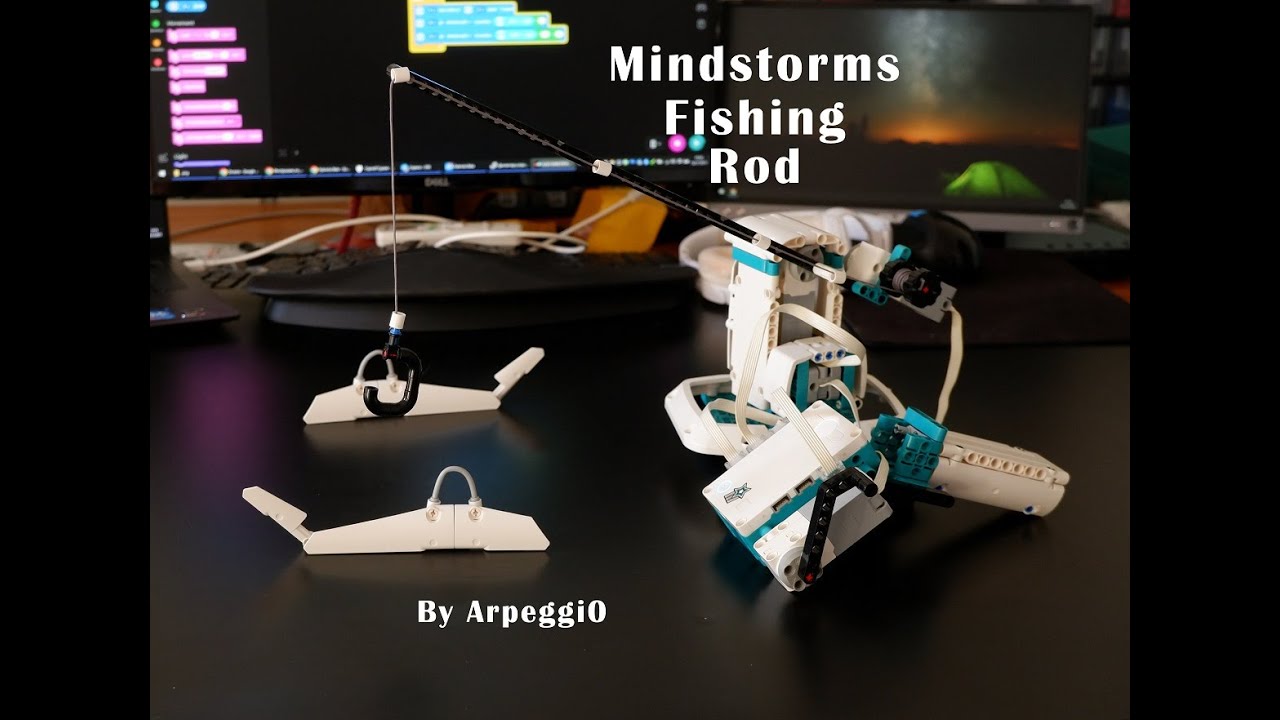Mindstorms Fishing Rod! Lego 51515 alternate. NIEW EP#10 - YouTube