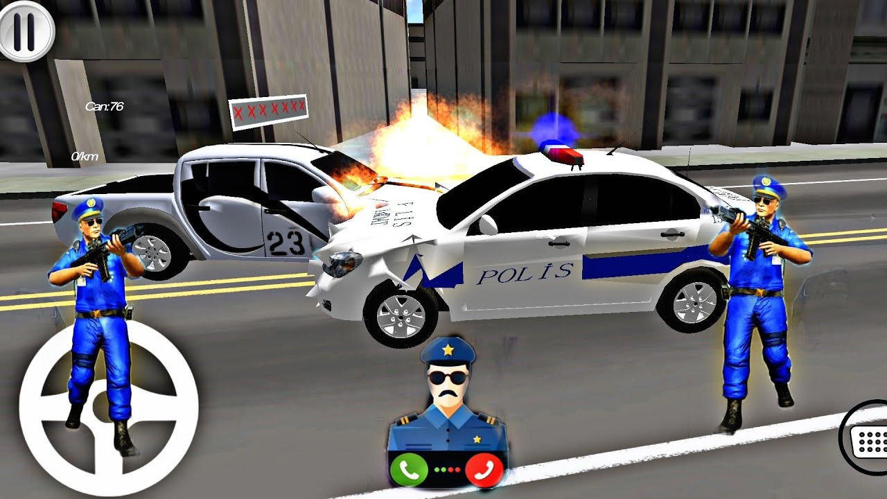Real police car games Android gameplay police siren cop sounds 🚨 - YouTube