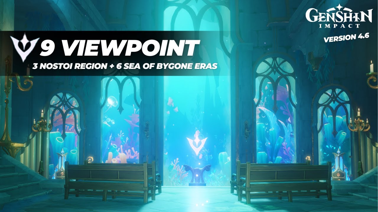 9 Viewpoint Location | Fontaine | Ver 4.6 | Exploration Guide | Genshin ...