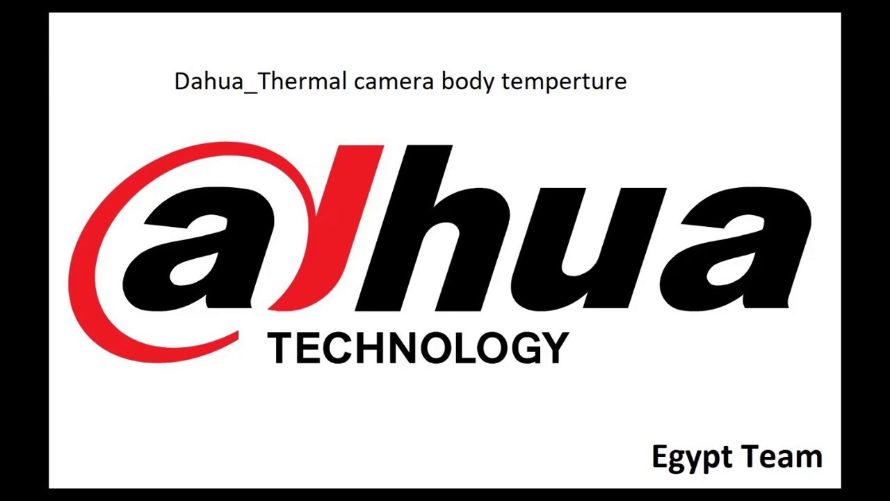 Dahua_Thermal imaging camera - YouTube
