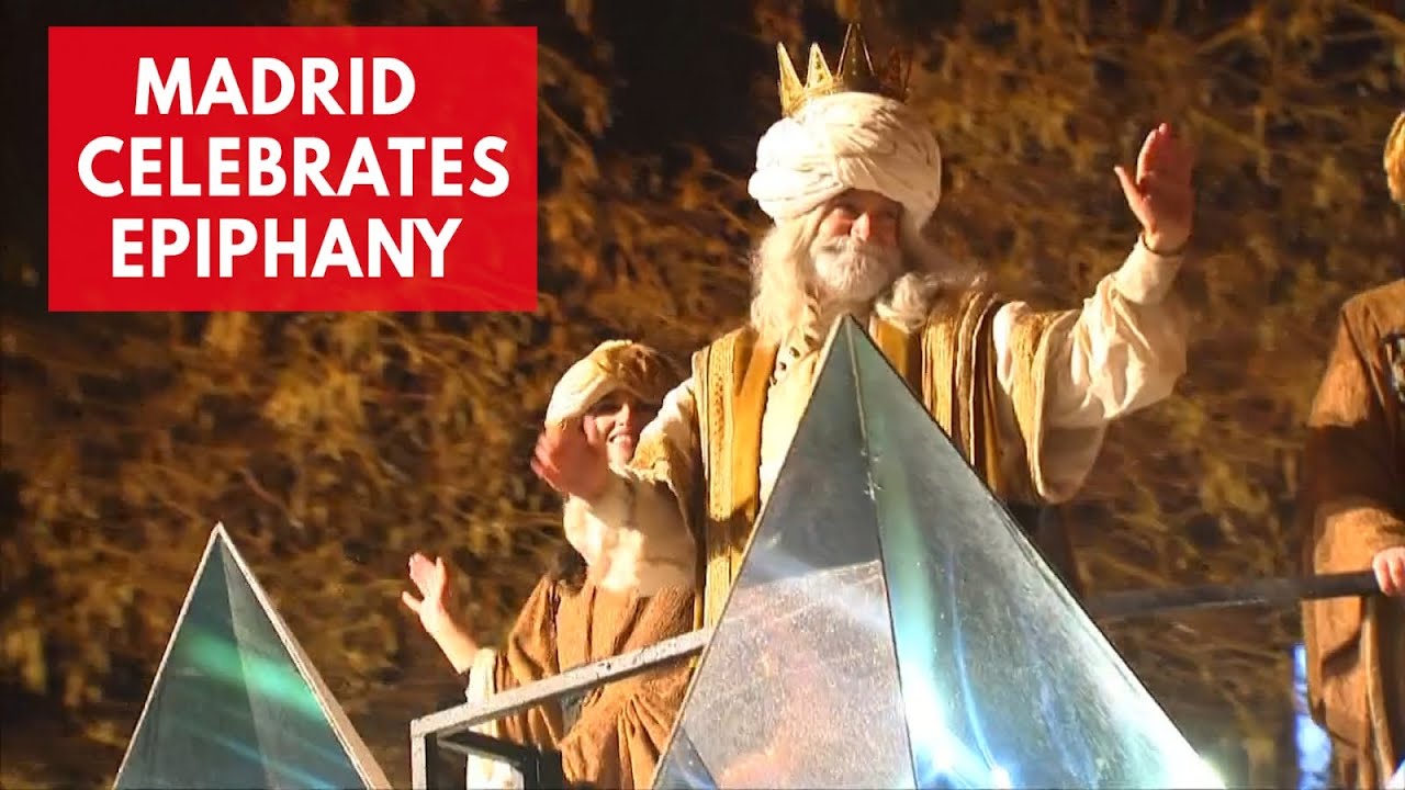 Madrid celebrates Epiphany with parade - YouTube