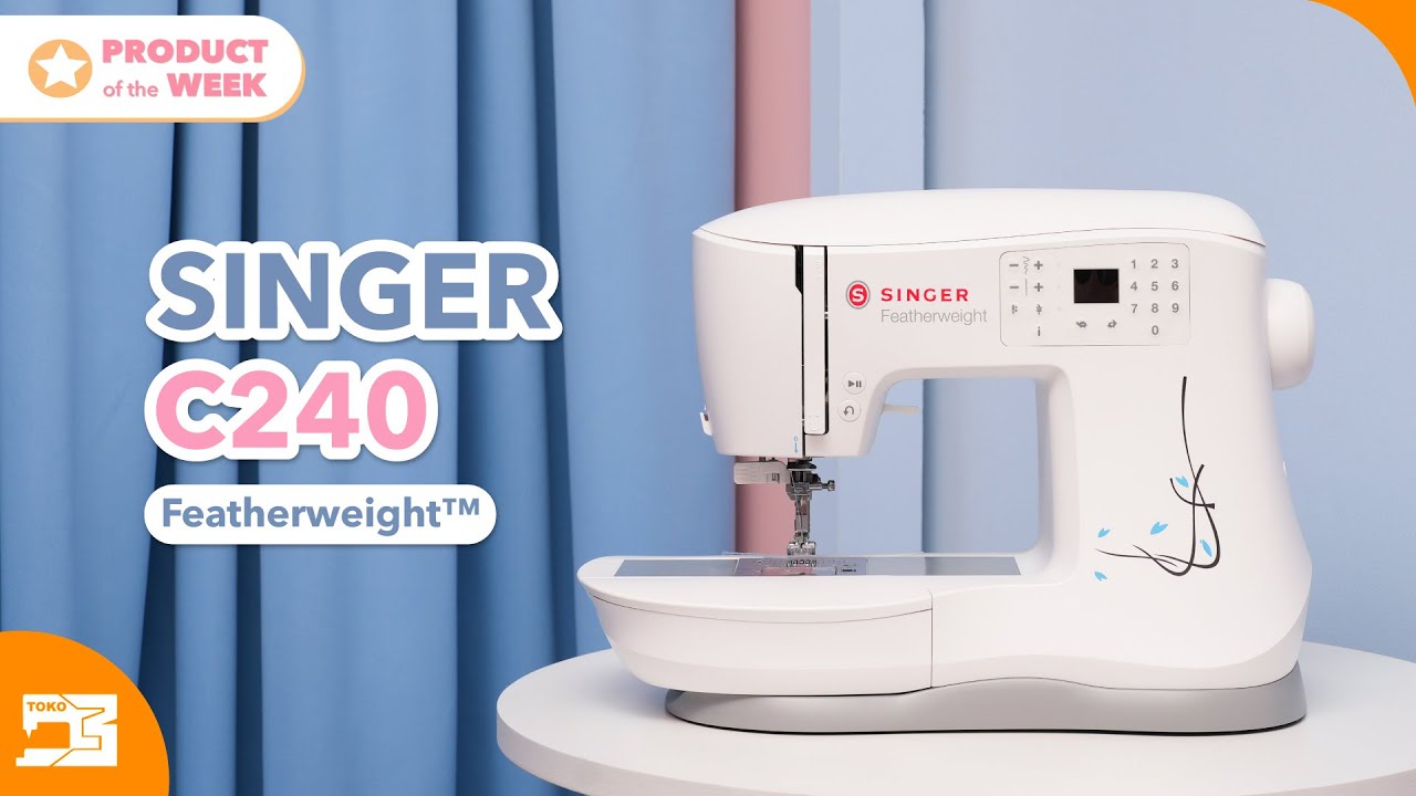 Mesin Jahit SINGER C240 Featherweight: Menjadi icon sejak 1933! - YouTube