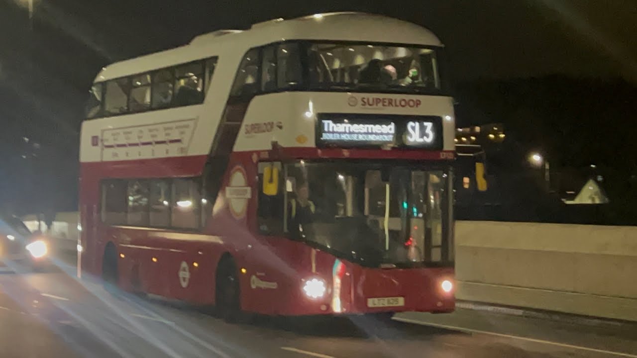 *8TH SUPERLOOP ROUTE FIRST DAY* Stagecoach London LTZ1125 LT125 on ...