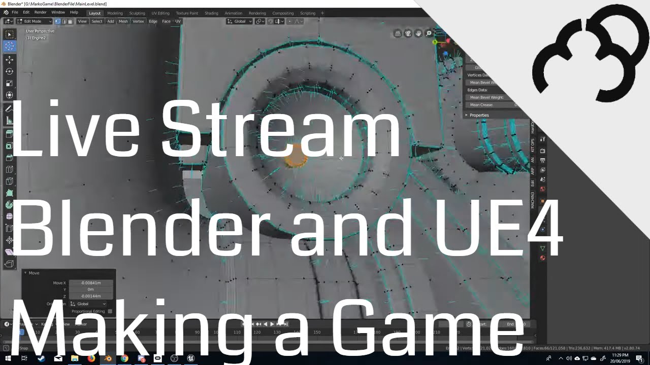 Streamed - Making a VR Game - Blender and Unreal Engine - YouTube