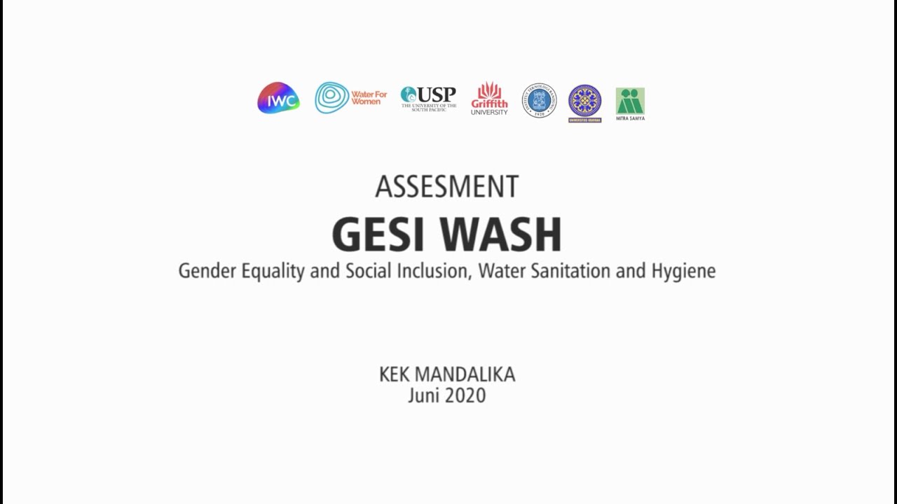 Assesment GESI WASH - YouTube