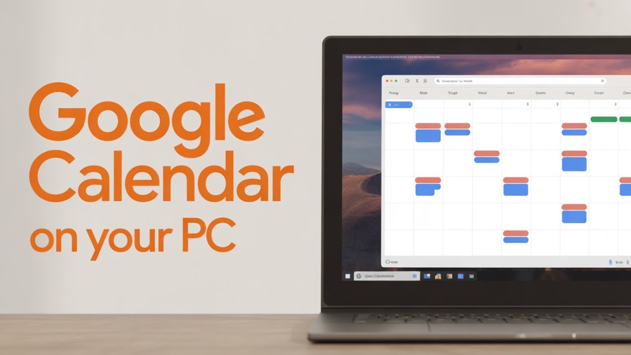 How to Get Google Calendar on Your PC - YouTube