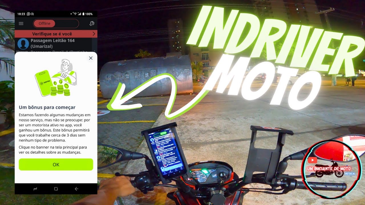 INDRIVER MOTO | ACABOU A MAMATA! TAXAS DE 9.99% POR CORRIDA/ENTREGA ...