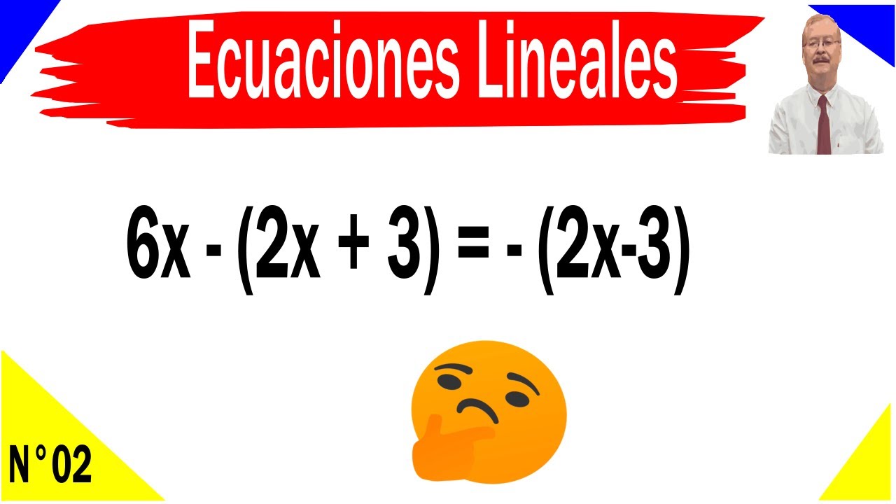 Ecuaciones Lineales 6x 2x 3 2x 3 YouTube ecuaciones-lineales-6x-2x-3-2x-3-youtube