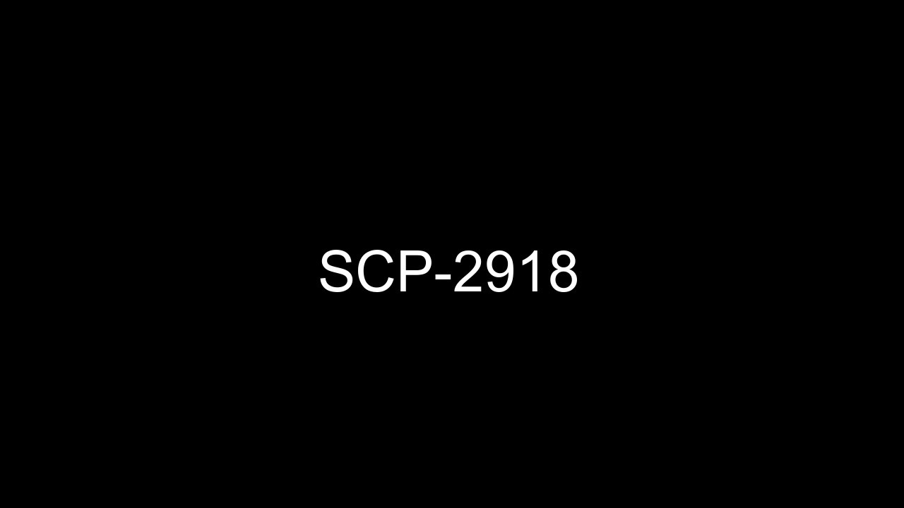 SCP-2918 - A Post-Traumatic Predator | Reading - YouTube