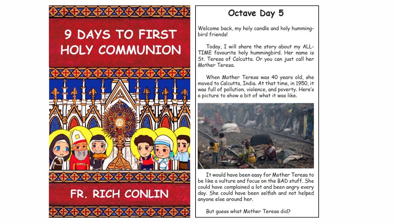 Octave Day 5 | 9 DAYS TO FIRST HOLY COMMUNION - YouTube