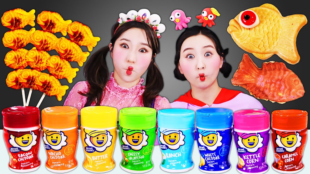 Bungeoppang Ice cream Mukbang Challenge 붕어빵 아이스크림 먹방 챌린지 BONI 보니 - YouTube