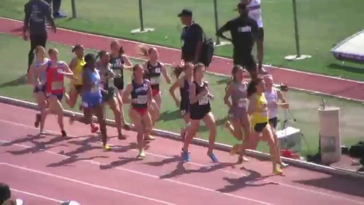 Women 800 meter Run Open Section 7 2014 Mt SAC Relays 18Apr14 - YouTube