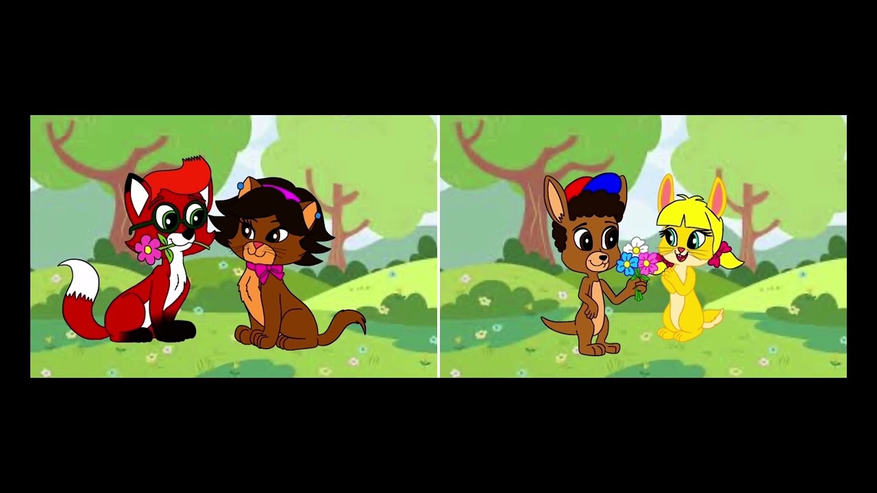 Little Einsteins: Fox Kit Leo x Kitten June & Kangaroo Joey Quincy x ...