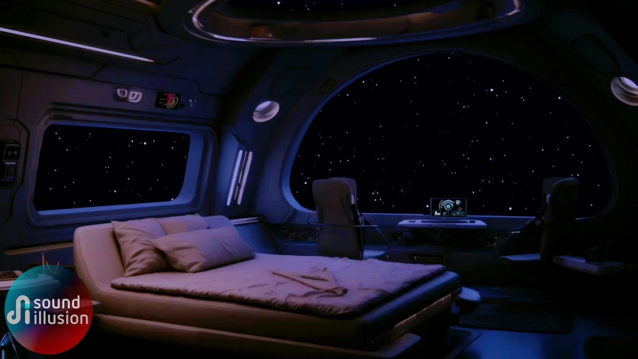 Sleep Soundly In A Space Capsule Ambience - YouTube