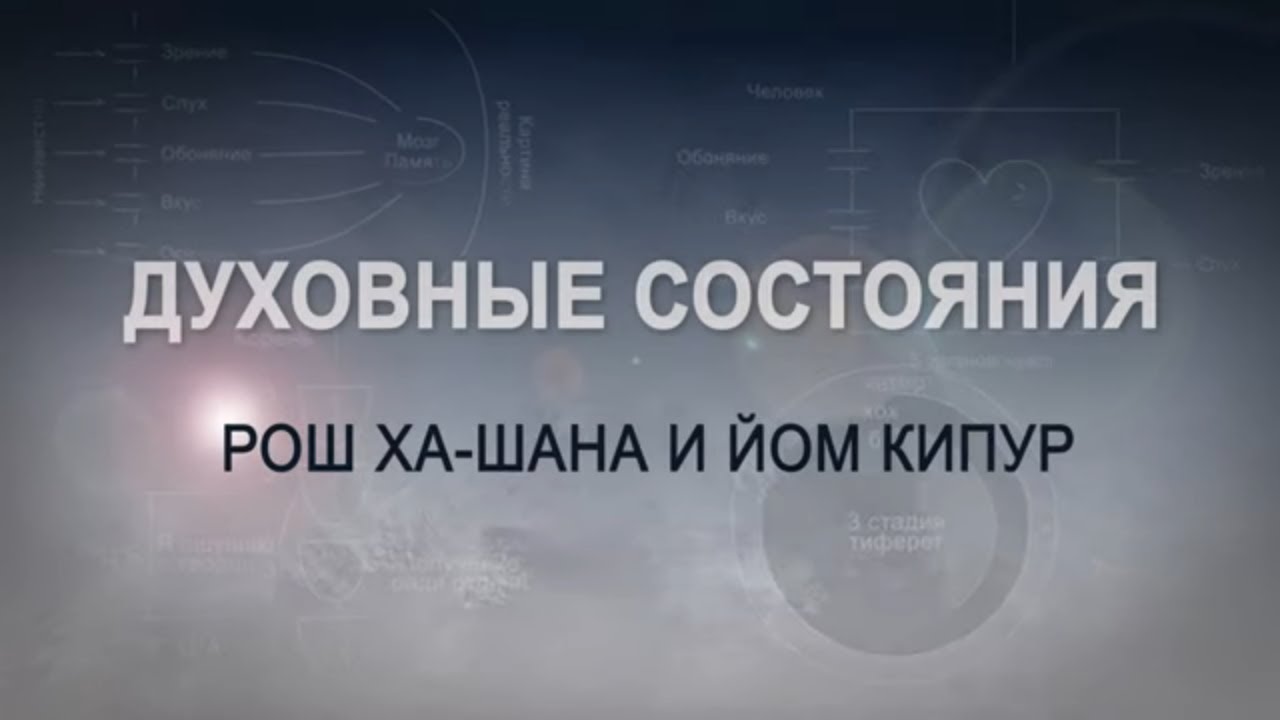Рош а Шана и Йом Кипур Youtube