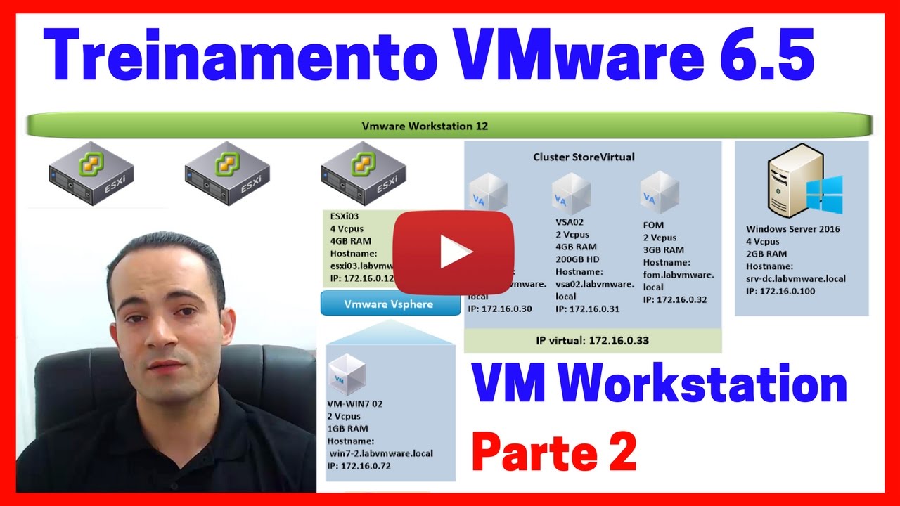 VMware vsphere 6.5 - Instalação do Home LAB VMware (ESXi & vCSA ...