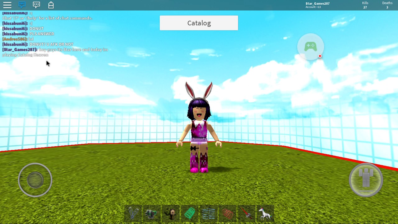 A Quick And Silent Game of ROBLOX: Catalog Heaven - YouTube