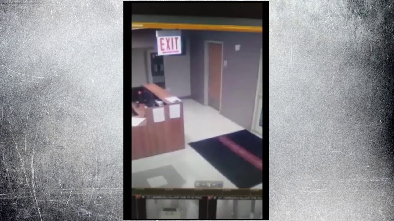 "Security Guard Sees Ghost?" Viral Video Reaction - YouTube