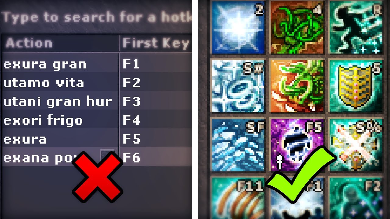 Usando Hotkeys do jeito "certo" no Tibia - YouTube