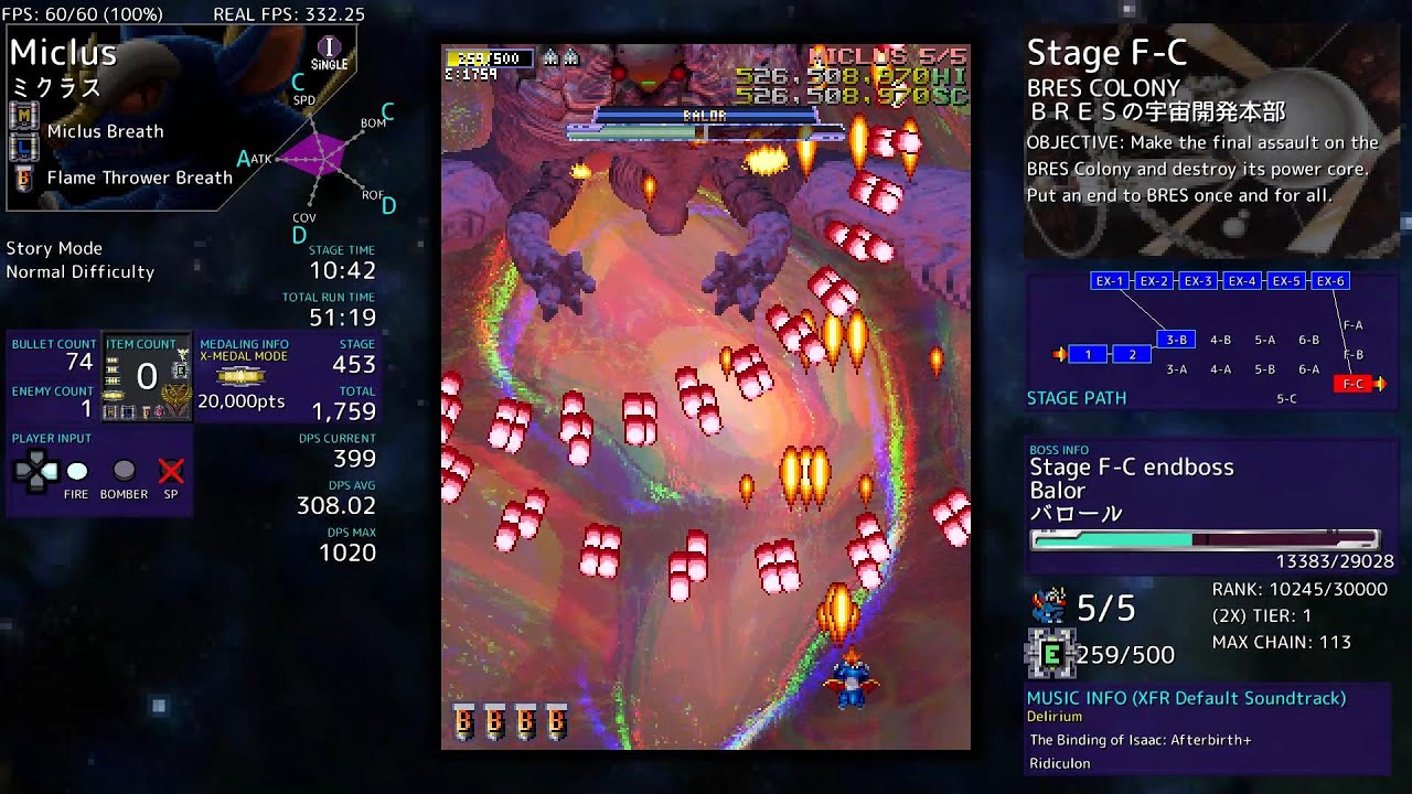 【Xeno Fighters R】MICLUSでやってみました - YouTube