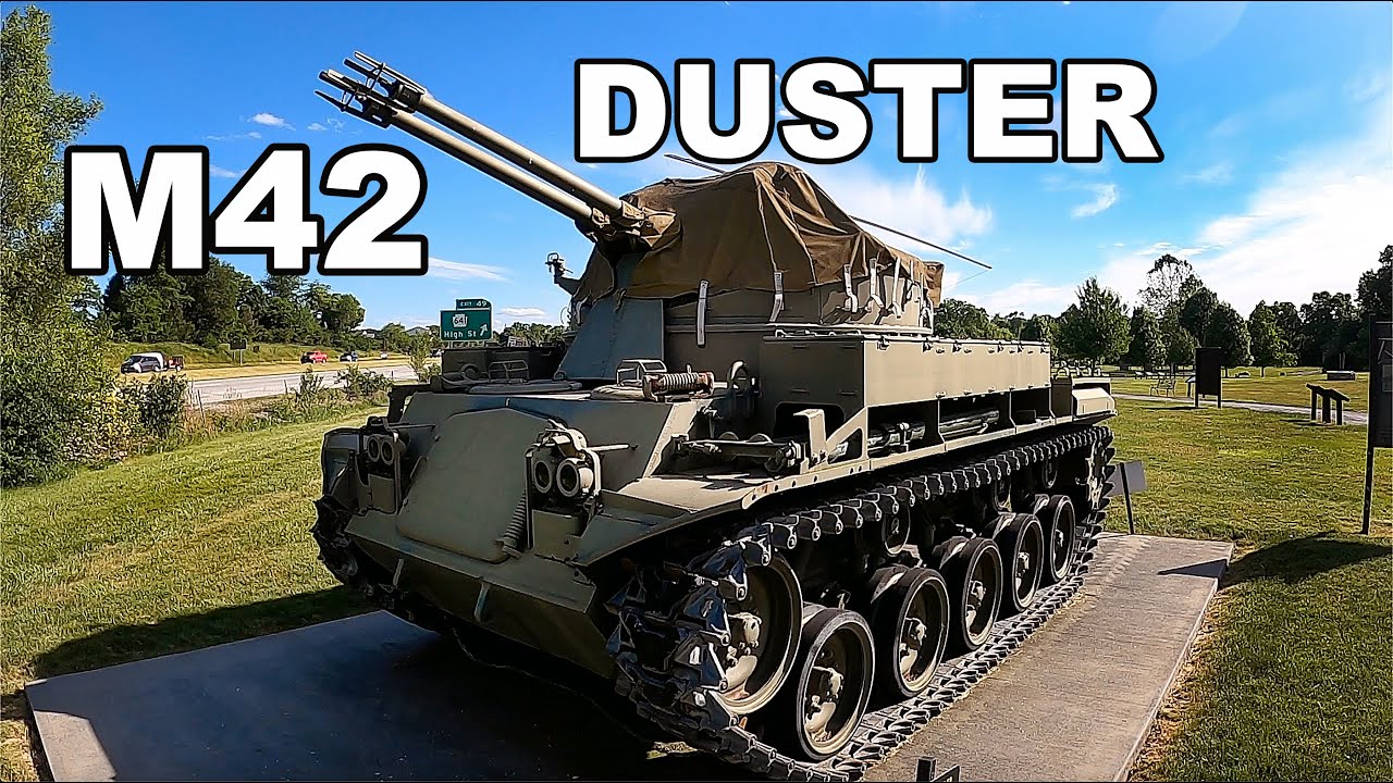 U.S. Army M42 Duster 40MM ANTI-AIRCRAFT GUN | at Army Heritage and ...