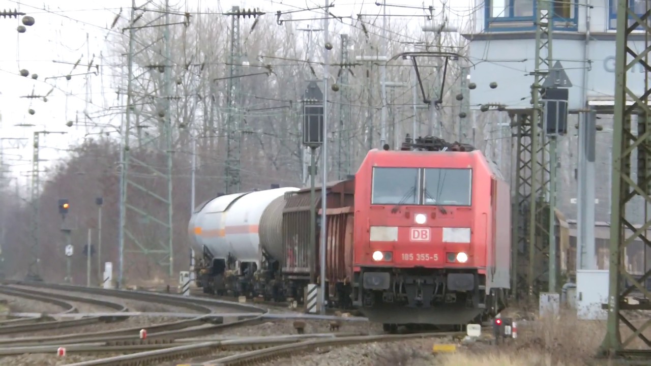 E 185 355-5 D DB - YouTube