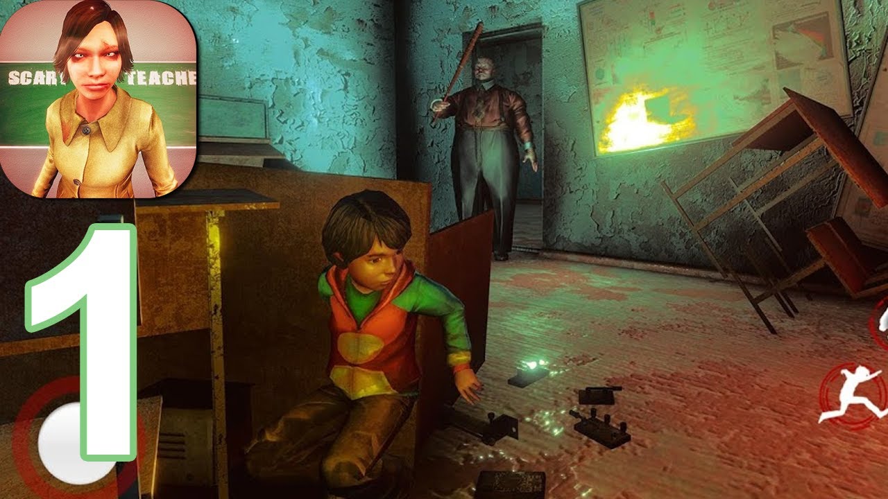 Scary School Teacher Games 3D: Hello Spooky - Gameplay Walkthrough Part ...