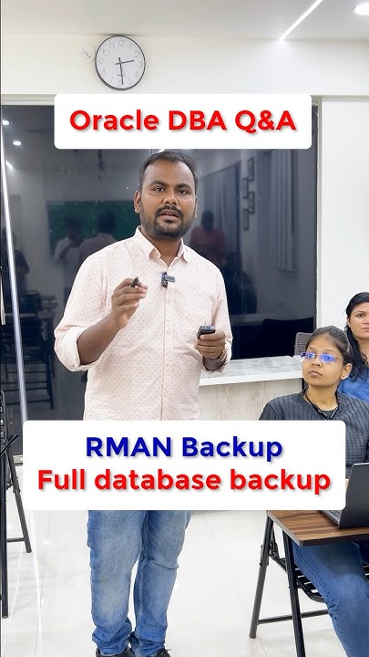 RMAN Backup | Full Database Backup | Questions and Answers with Learnomate Students - YouTube