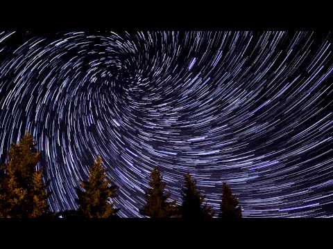 Vortex Star Trail timelapse : reddit.com