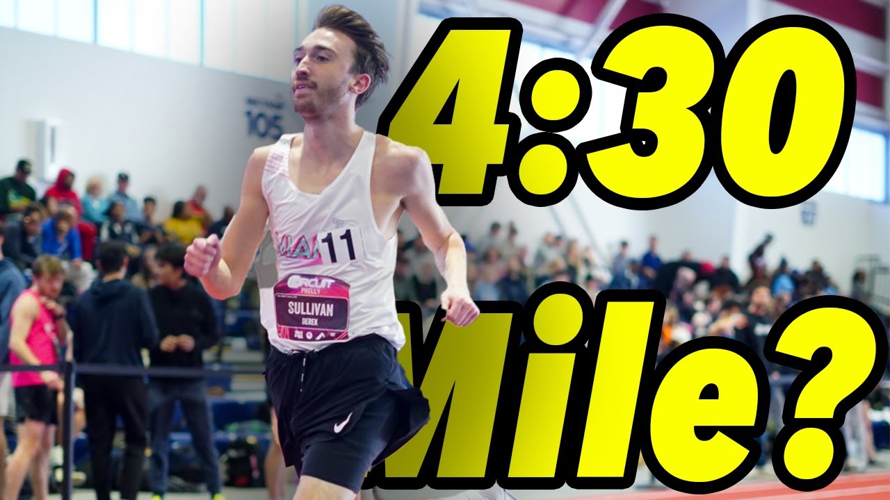 Betr Derek Attempts 4:30 Mile At Competitive Track Meet - YouTube