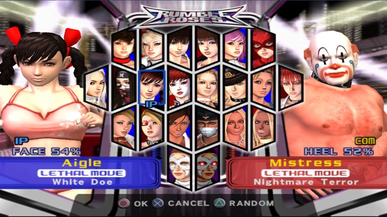 ランブルローズ アイグル vs セバスチャン OHM Rumble Rose Aigle vs Sebastian OHM 럼블로즈 아이글 ...