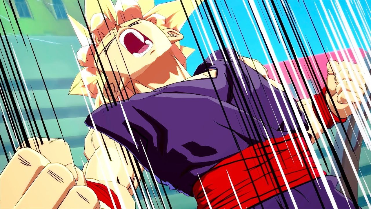 Dragon Ball FighterZ - Gohan Teen vs. Cell - YouTube