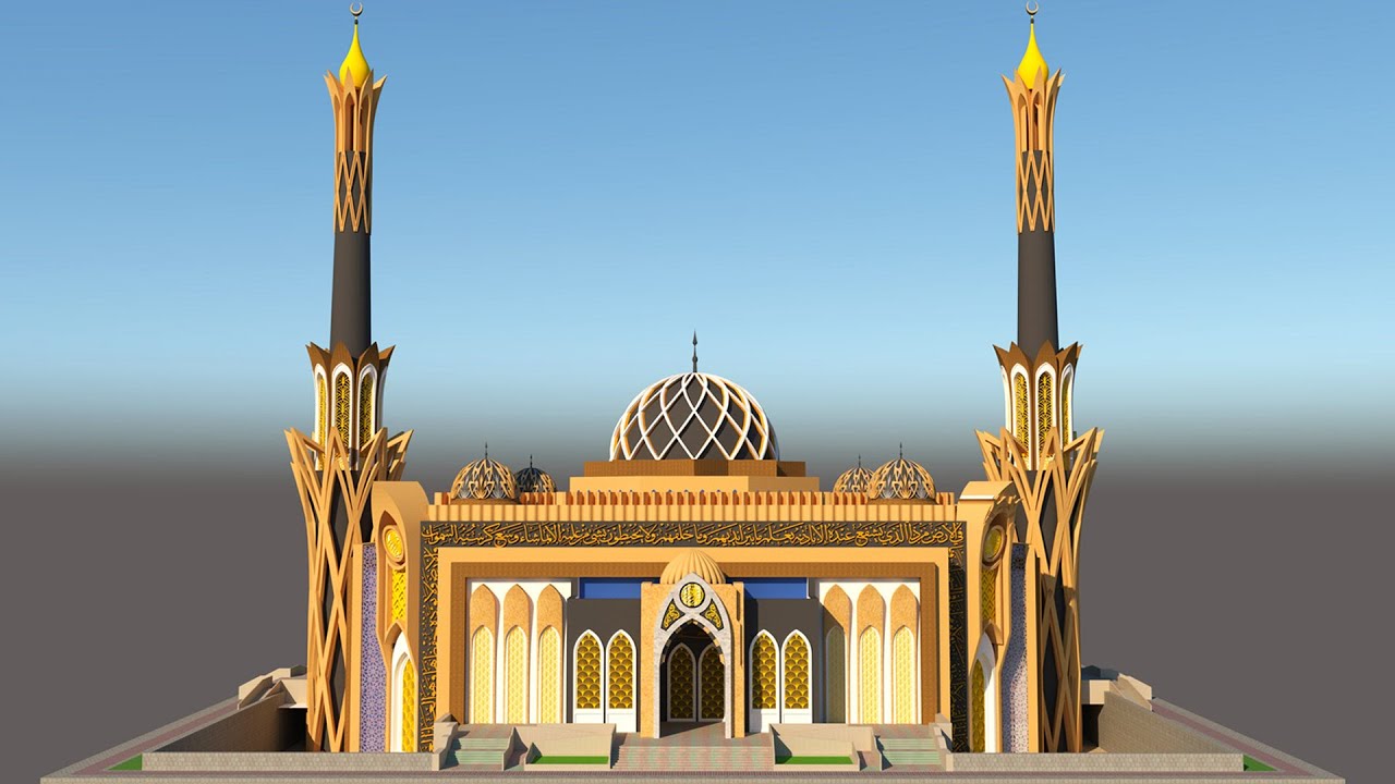 Modern Mosque Design | latest design of masjid #mosque #elevation # ...