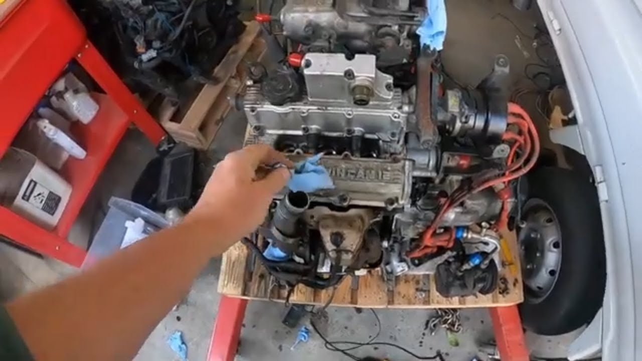 Alto works F6A twincam engine. - YouTube