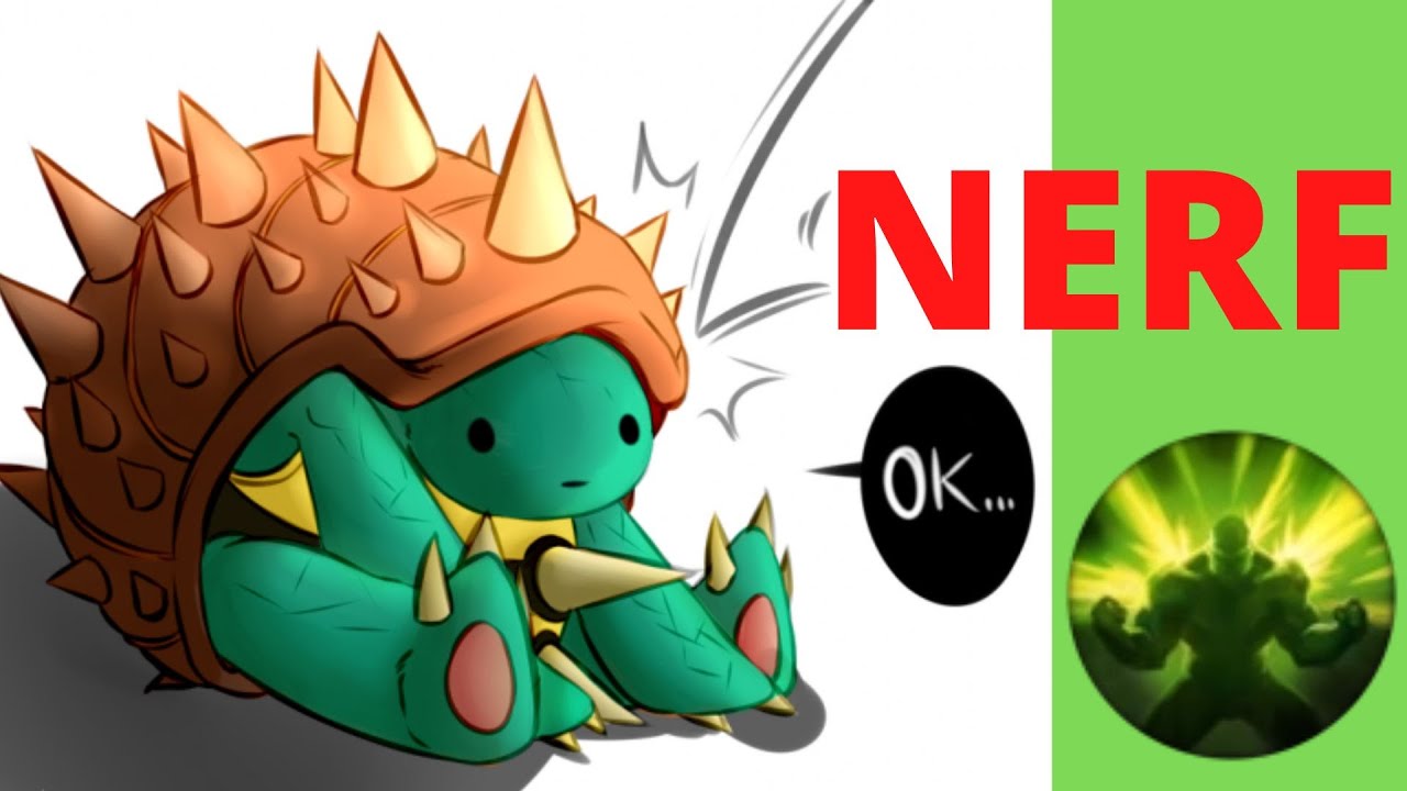Peut-on vraiment le nerf ? 🐢 RAMMUS Montage - YouTube