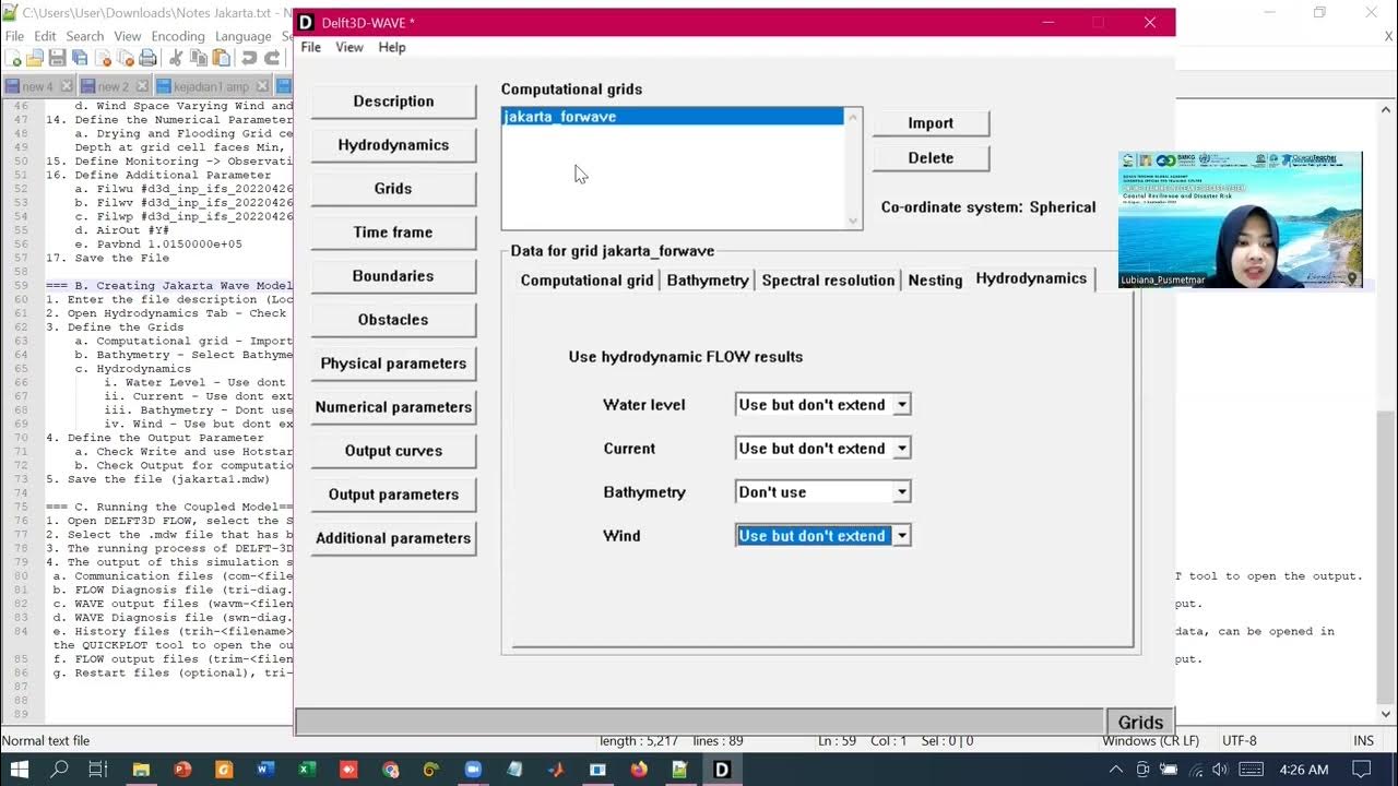 Delft3D Processing and Running Tutorial (part 2-WAVE - YouTube