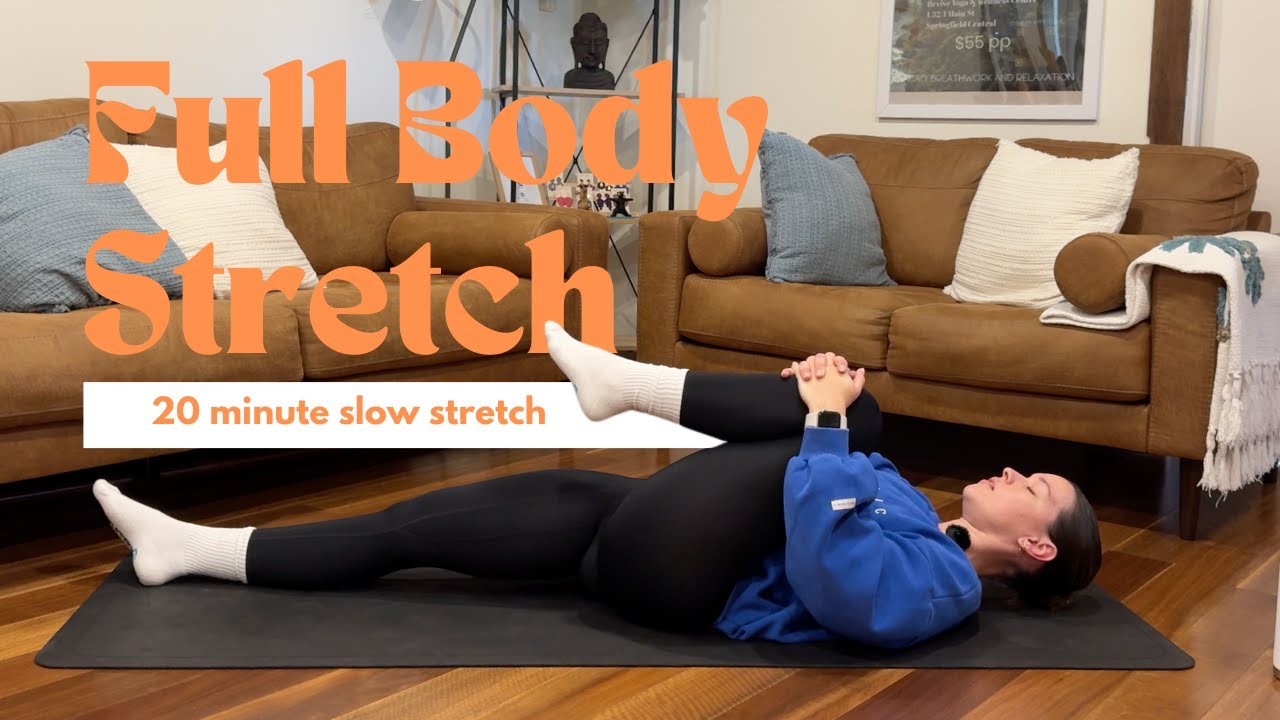 20 Min Full Body Stretch || Stretch, Relax and Wind Down - YouTube